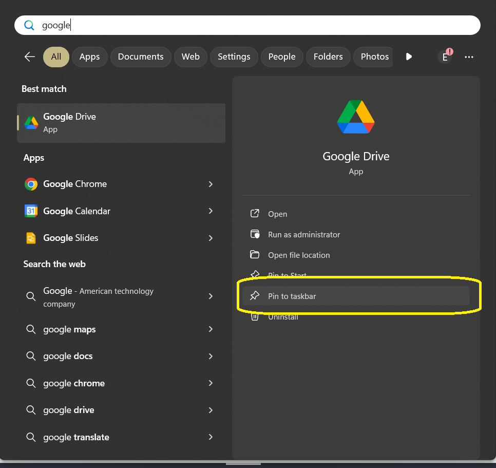 Fix Google Drive (G:) Drive From Disappearing